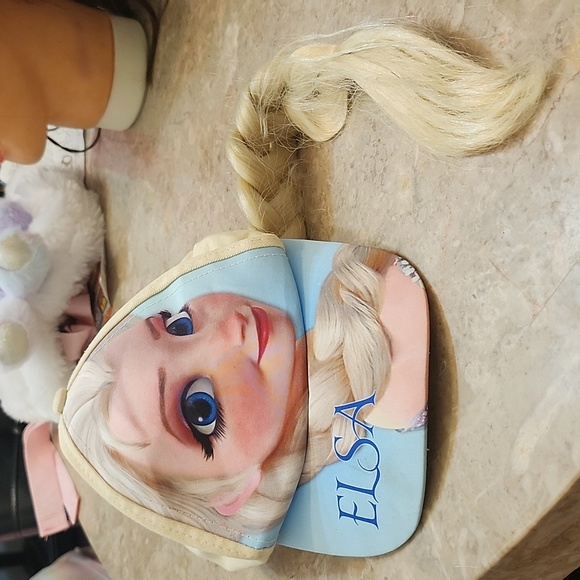 Disney | Toys | Disney Frozen Elsa Cap With Pony Tail | Poshmark